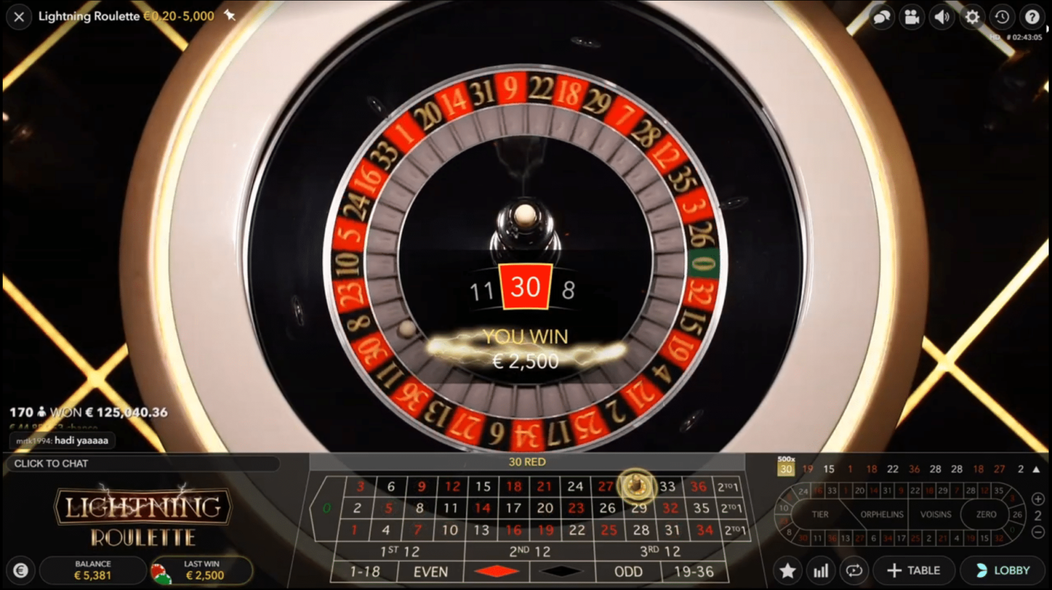 Evolution Gaming - Roulette Simulator Online